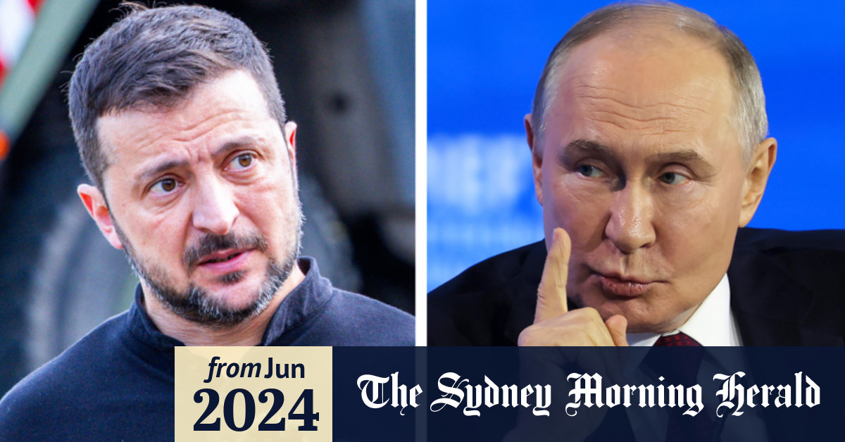 Russia-Ukraine War: Vladimir Putin sets out demands for ceasefire deal